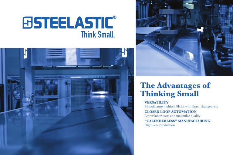 STEELASTIC® Introduces "Calenderless" Manufacturing Cell | STEELASTIC