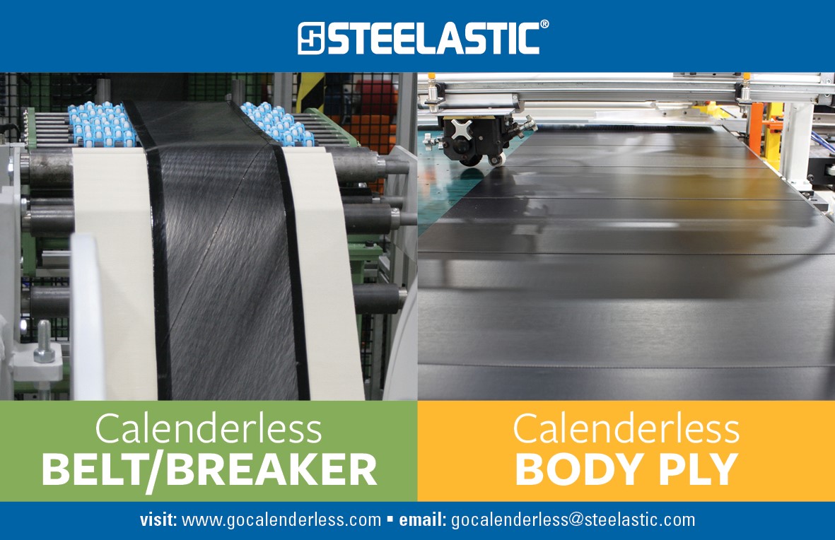Steelastic® Introduces Combo Belt & Body Ply Machine | STEELASTIC